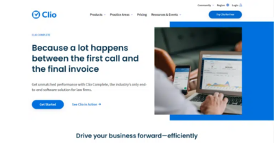 Clio Review: Details, Features, Pricing | Uptime Legal