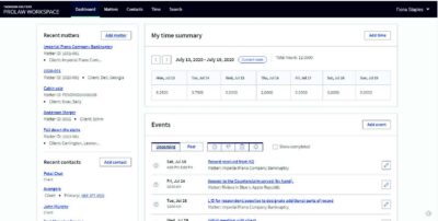 ProLaw: Complete Review, Features, Pricing | Uptime Legal